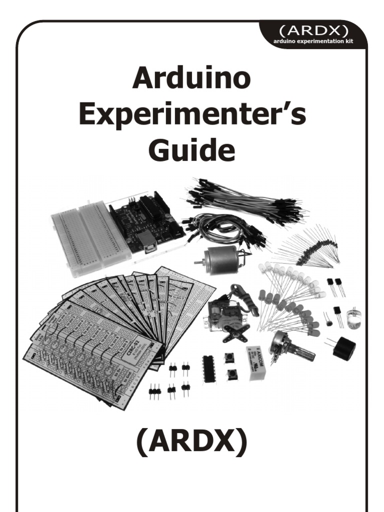Arduino Experimenters Guide | PDF | Arduino | Light Emitting Diode