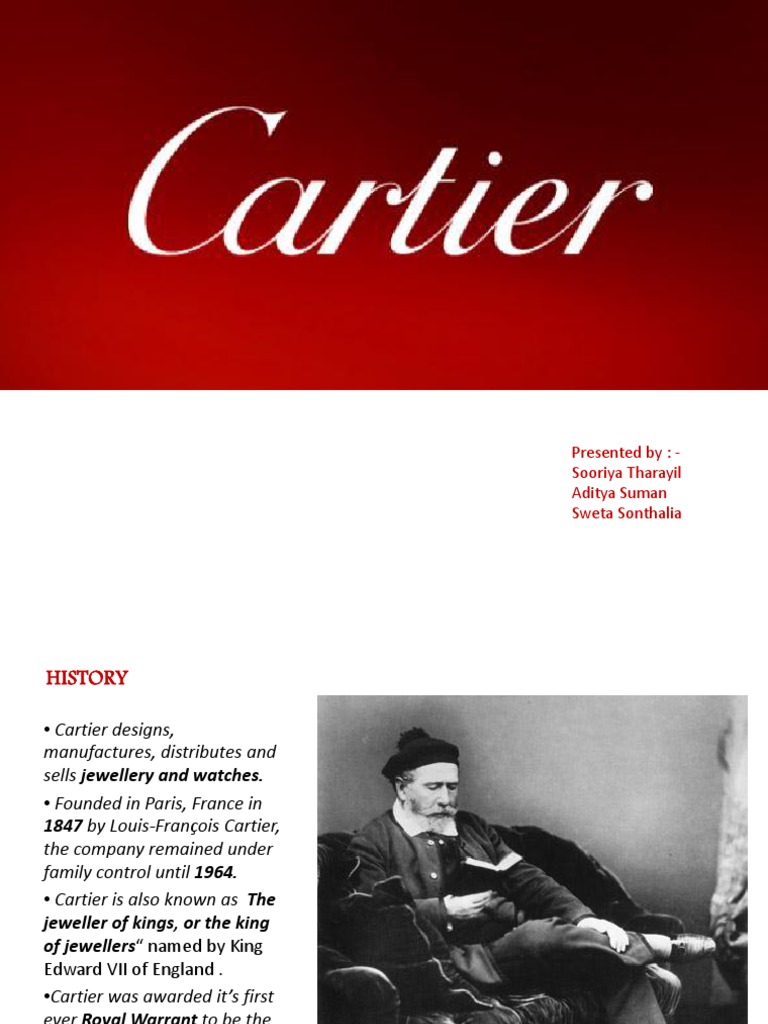 Cartier: History, Collections, Celebrities and Marketing Strategy | PDF ...