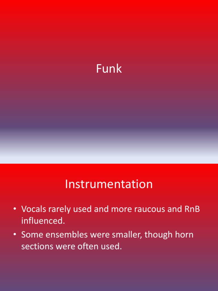 Funk | PDF | Funk | Music