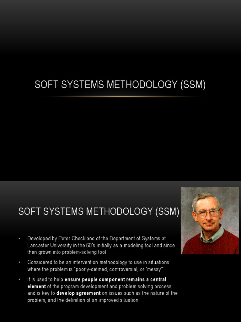 Understanding Soft Systems Methodology | PDF | Conceptual Model | System