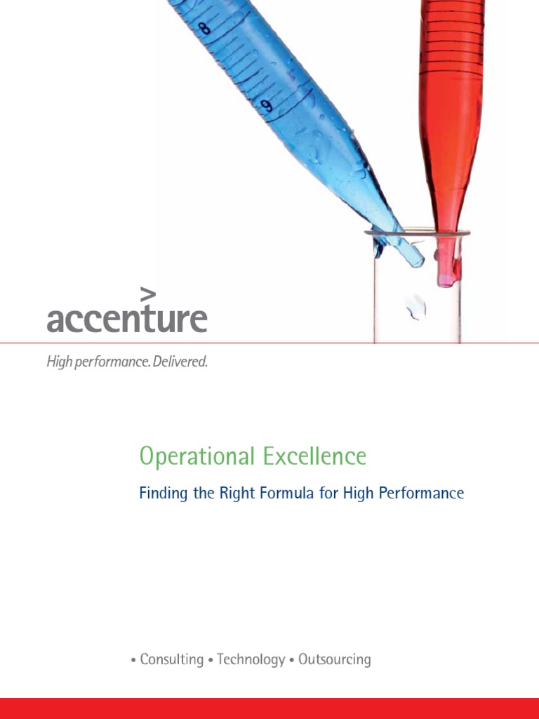 Accenture | PDF | Business Model | Strategic Management