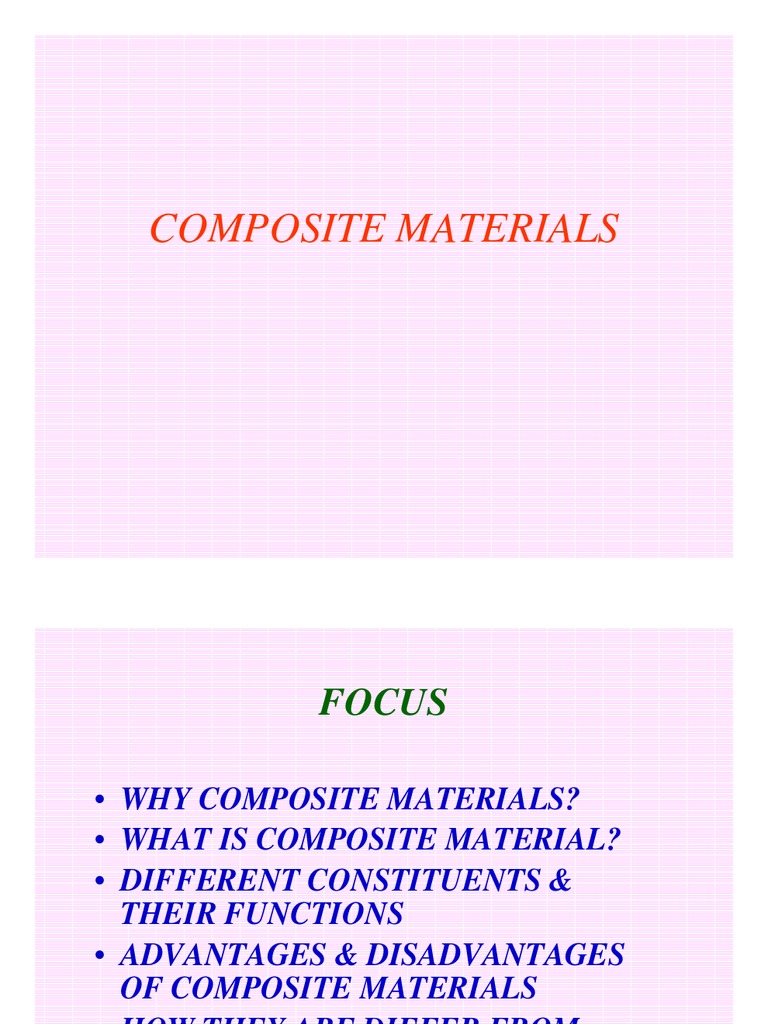 Composite Materials | PDF | Composite Material | Weaving