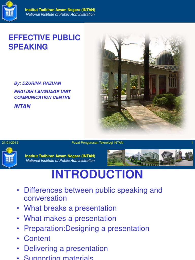 Effective Public Speaking | PDF | Question | Communication