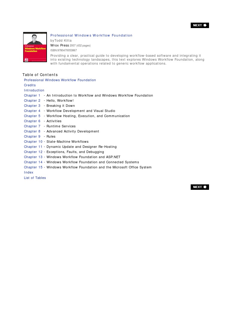 Professional Windows Workflow Foundation | PDF | Extensible Application Markup Language ...