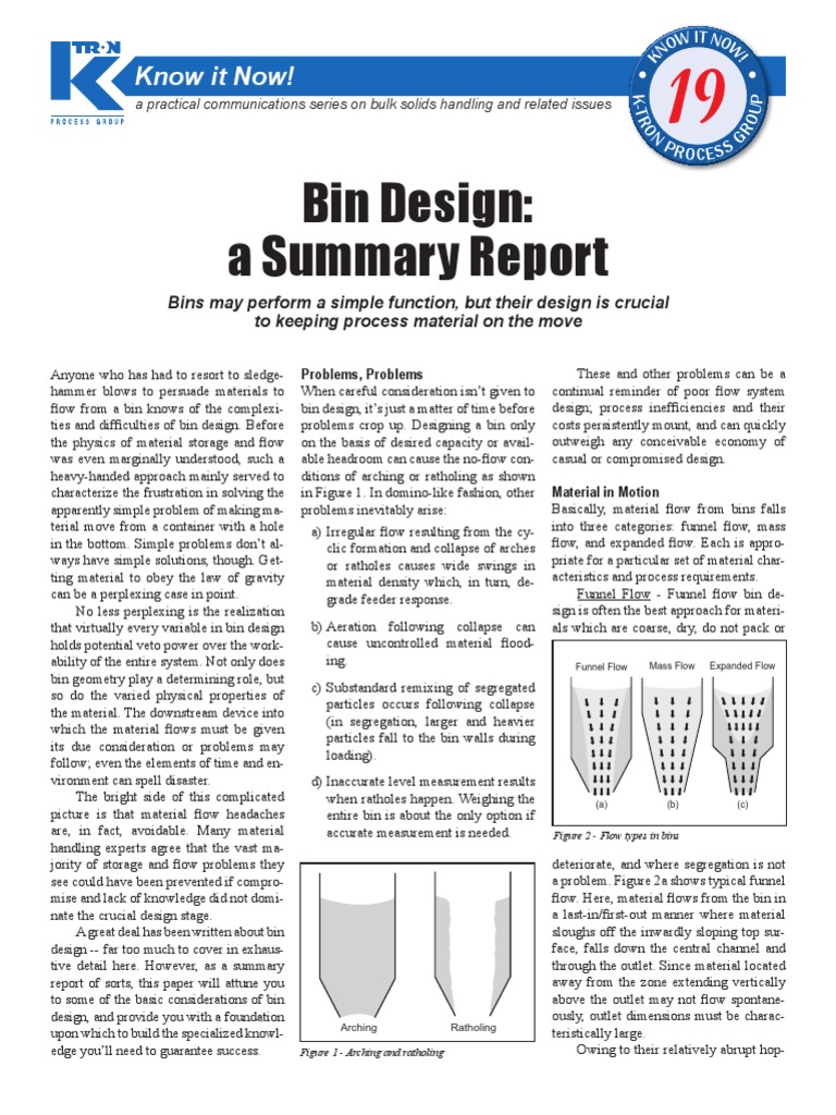 Bin Design | PDF | Stress (Mechanics) | Fluid Dynamics