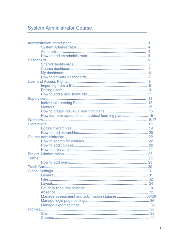 Itslearning System Administrator's Handbook | PDF | Computer File ...