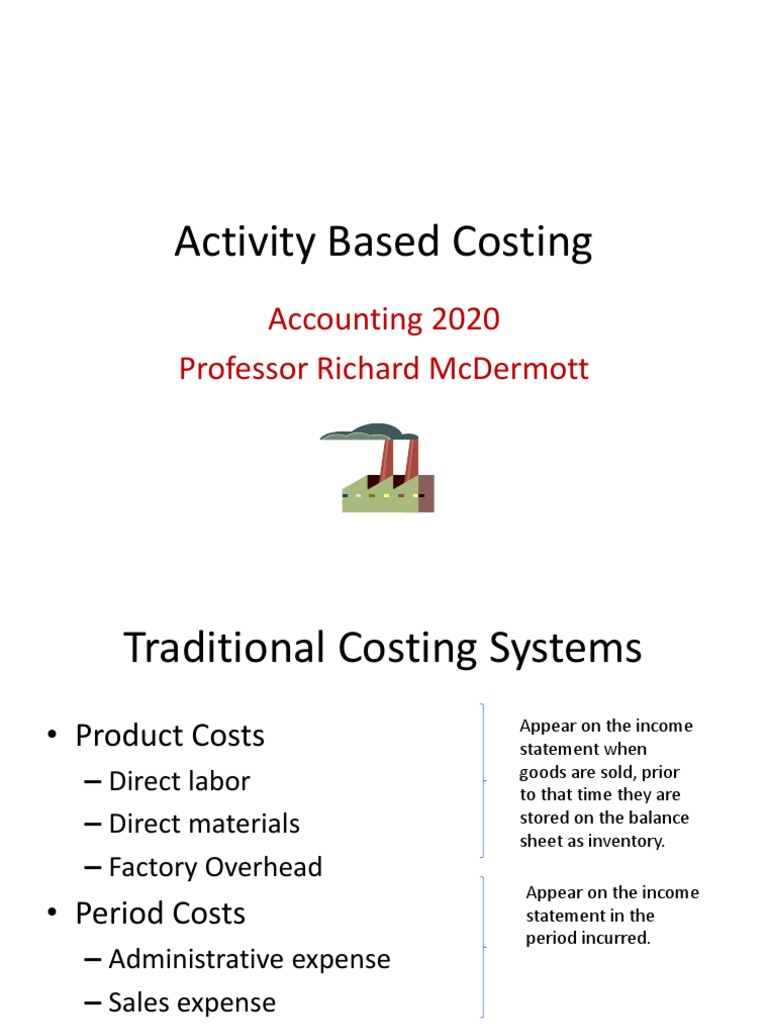 Activity Based Costing | PDF | Cost | Factory