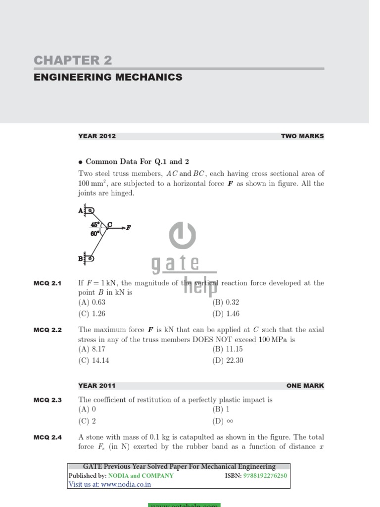 Engineering Mechanics | PDF | Collision | Force