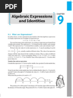 Chapter 7 Algebraic Expressions 1. | PDF | Numbers | Abstract Algebra