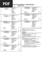HH Death Guard 1000 Points | PDF | Military Science | Military