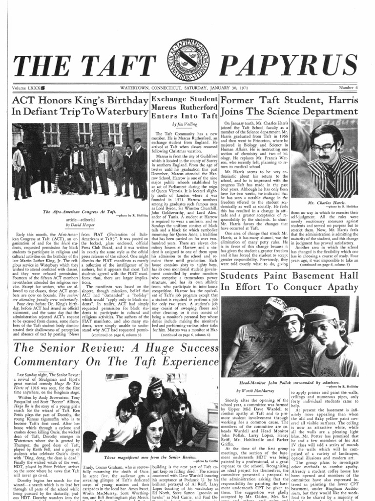 Taft Papyrus | PDF | Indianapolis Colts | Dallas Cowboys