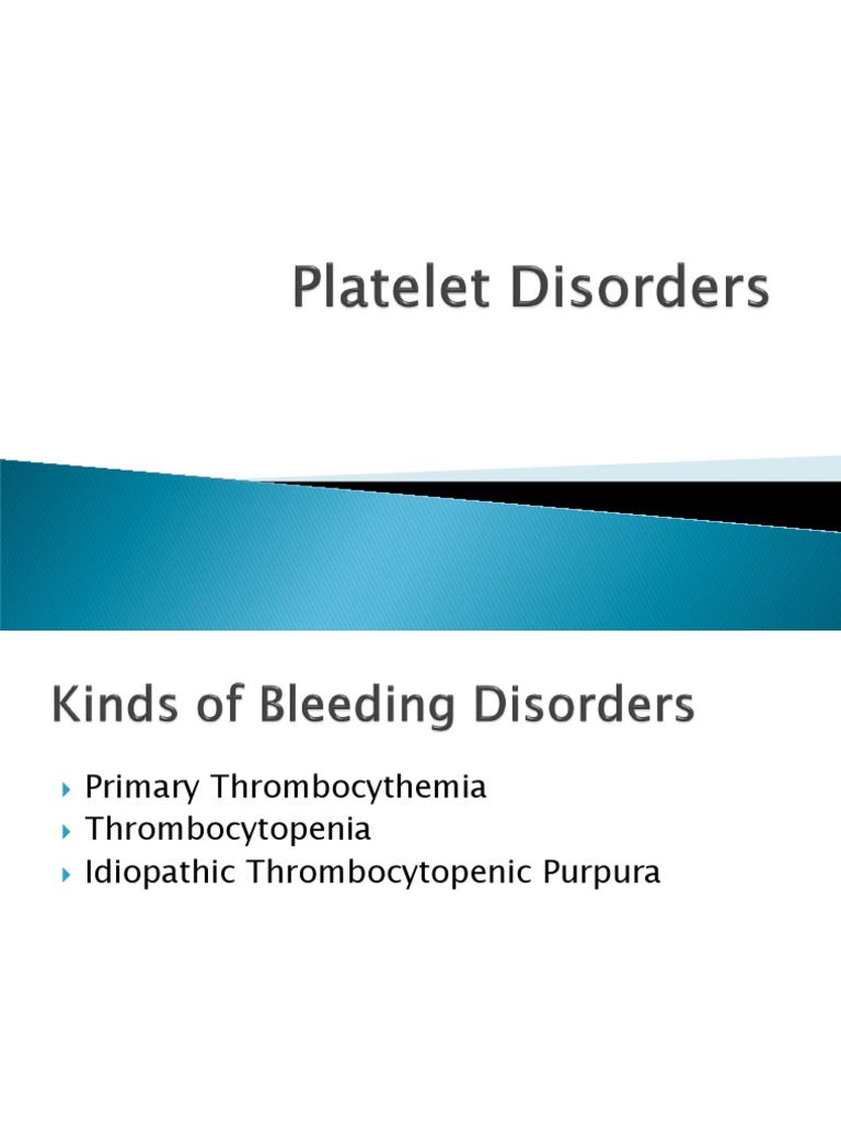 Essential Thrombocythemia Overview | PDF | Platelet | Bleeding