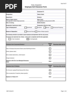 PT WKK Clearance Form | PDF | Employment | Business