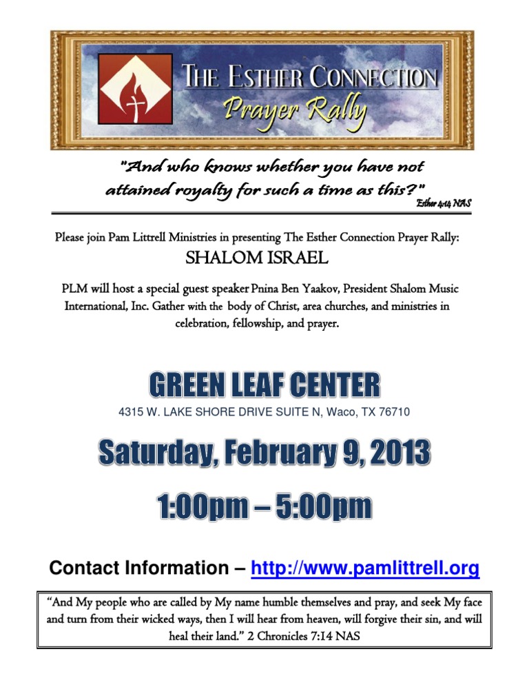 TEC Prayer Rally 2 - 9 - 13 | PDF