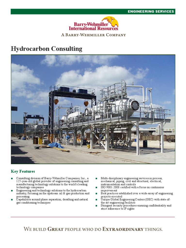 BWIR Process Engineering Capabilities | PDF | Natural Gas | Engineering