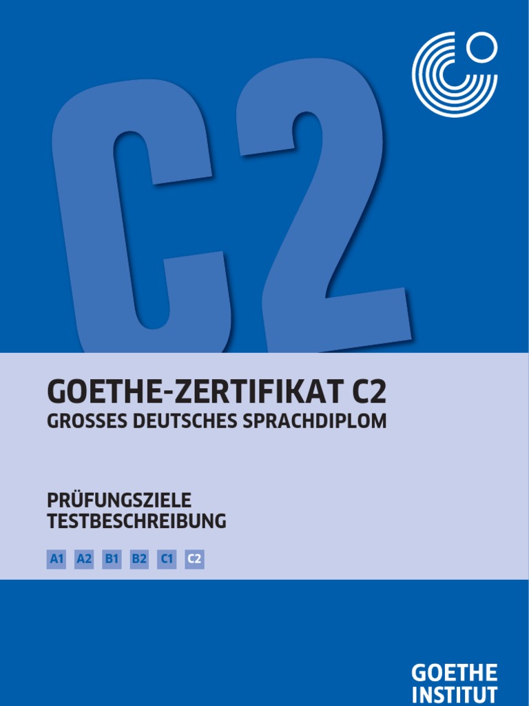 Goethe Zertifikat C2