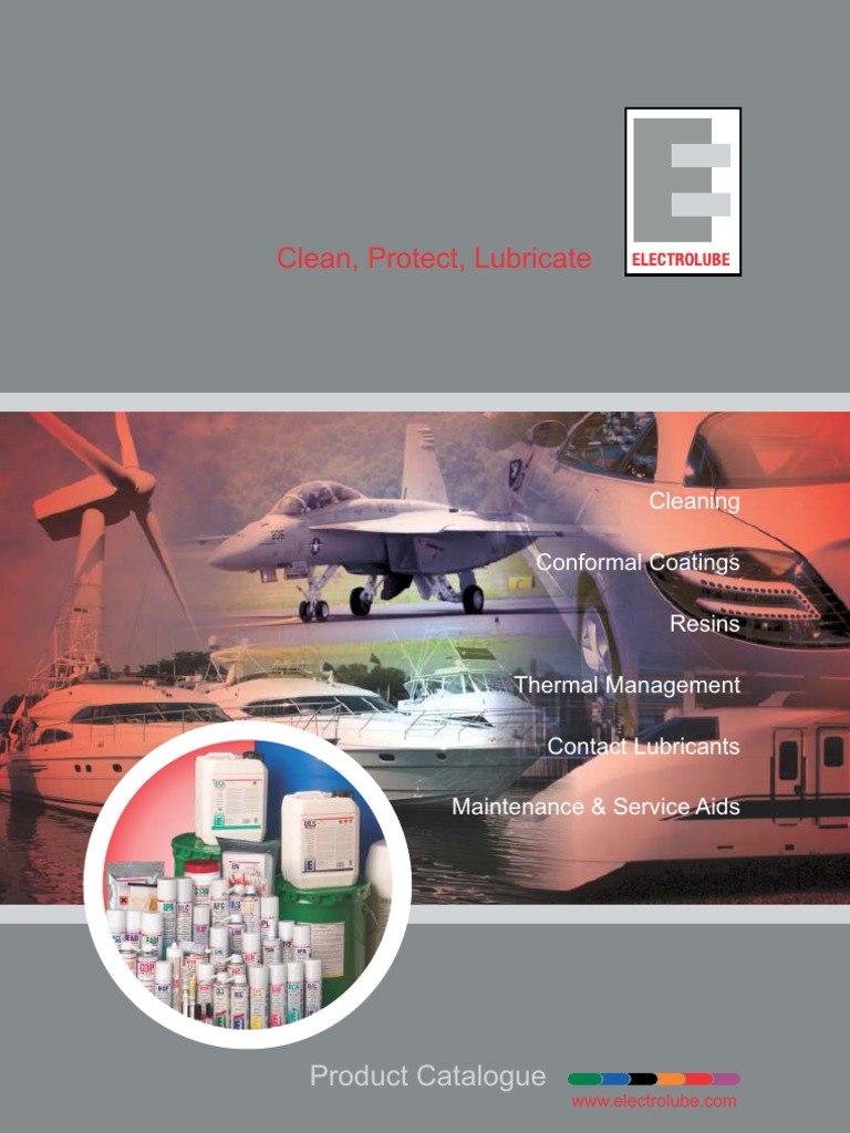 Clean, Protect, Lubricate: Product Catalogue | PDF | Lubricant | Epoxy