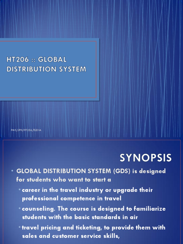Global Distribution System | PDF | Transport | Industries