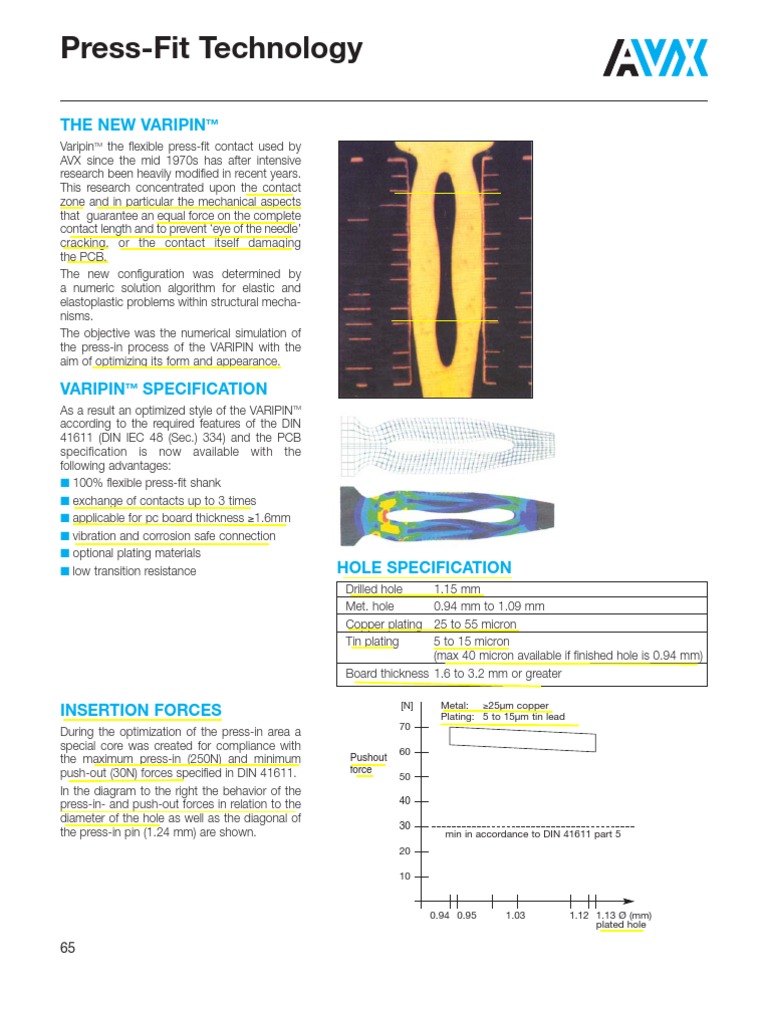 Press-Fit Technology: The New Varipin | PDF | Printed Circuit Board ...