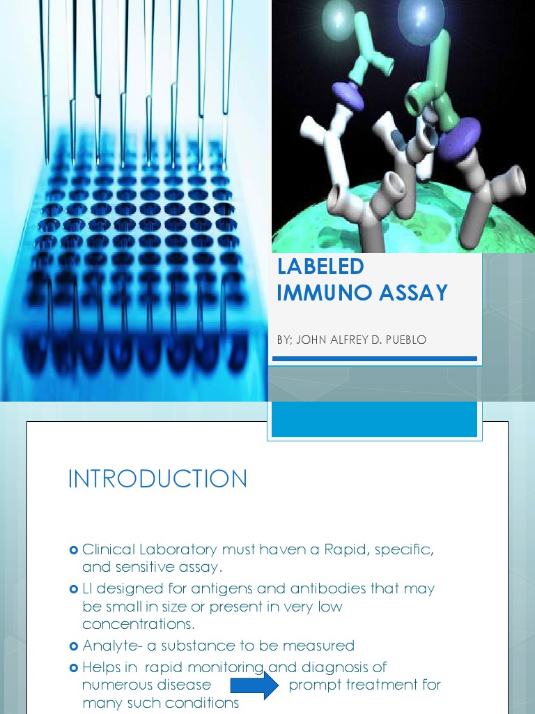 Introduction To Labeled Immunoassay | PDF | Immunoassay | Biochemistry