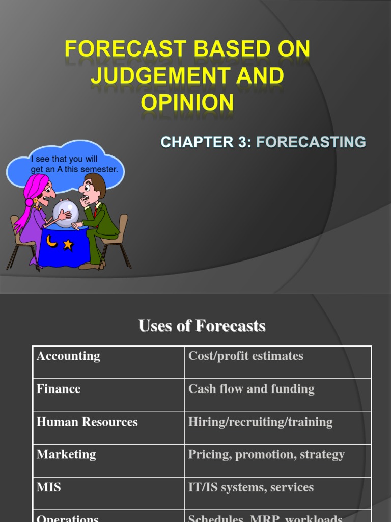 Forecasting Techniques and Methods | PDF | Moving Average | Forecasting