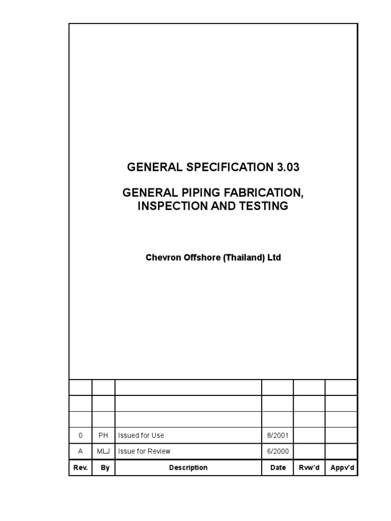 Piping Chevron | PDF
