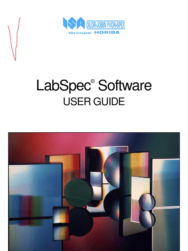 LabSpec© Software | PDF | Spectrum | Icon (Computing)