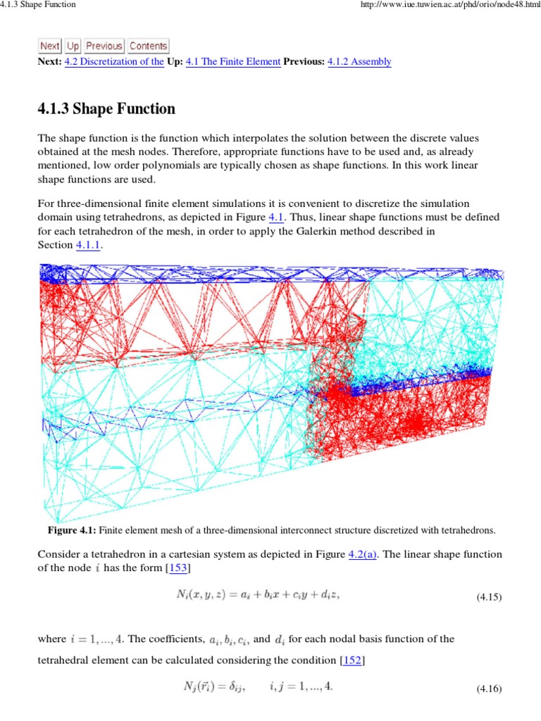 4 1 3 Shape Function | PDF | Finite Element Method | Function (Mathematics)