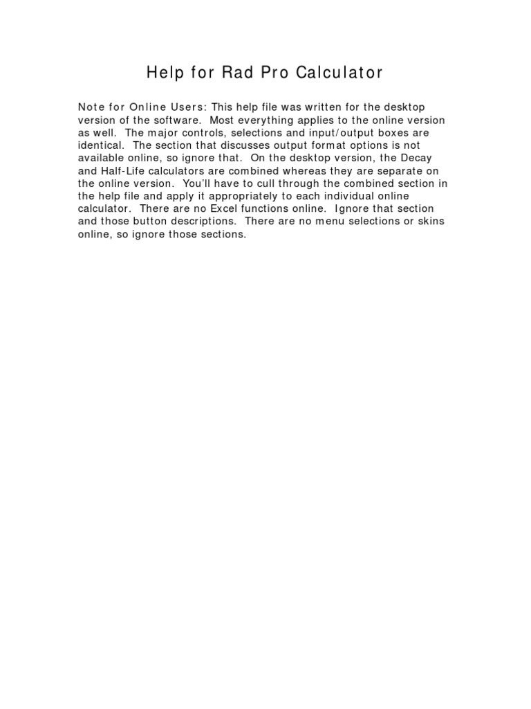 Radpro | PDF | Radiation Protection | Radioactive Decay