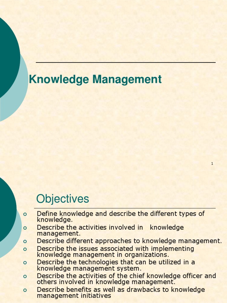Knowlge MGMT | PDF | Knowledge Management | Information Technology
