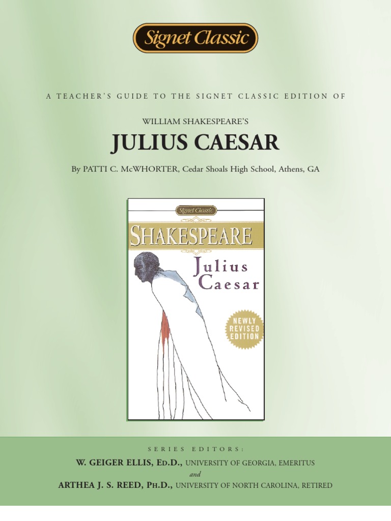 Signet Julius Caesar Notes | PDF