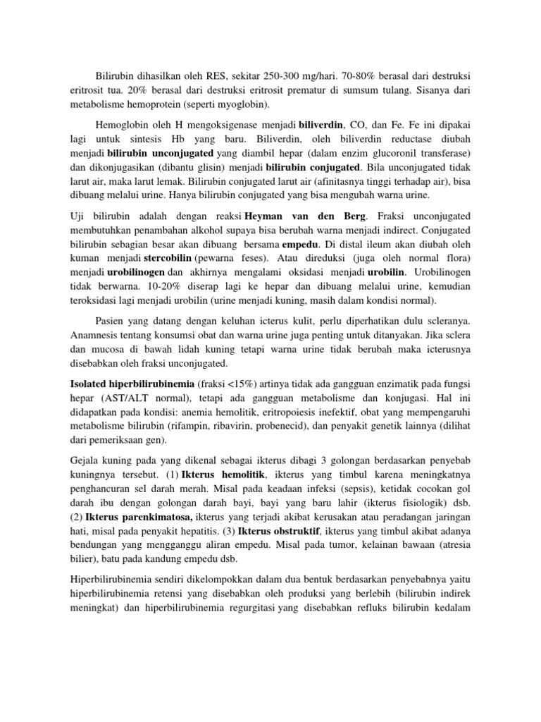 Patofisiologi Ikterik Pdf