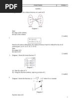 Form 4 Chapter 1 Functions (Topical Test) | PDF | Function (Mathematics ...