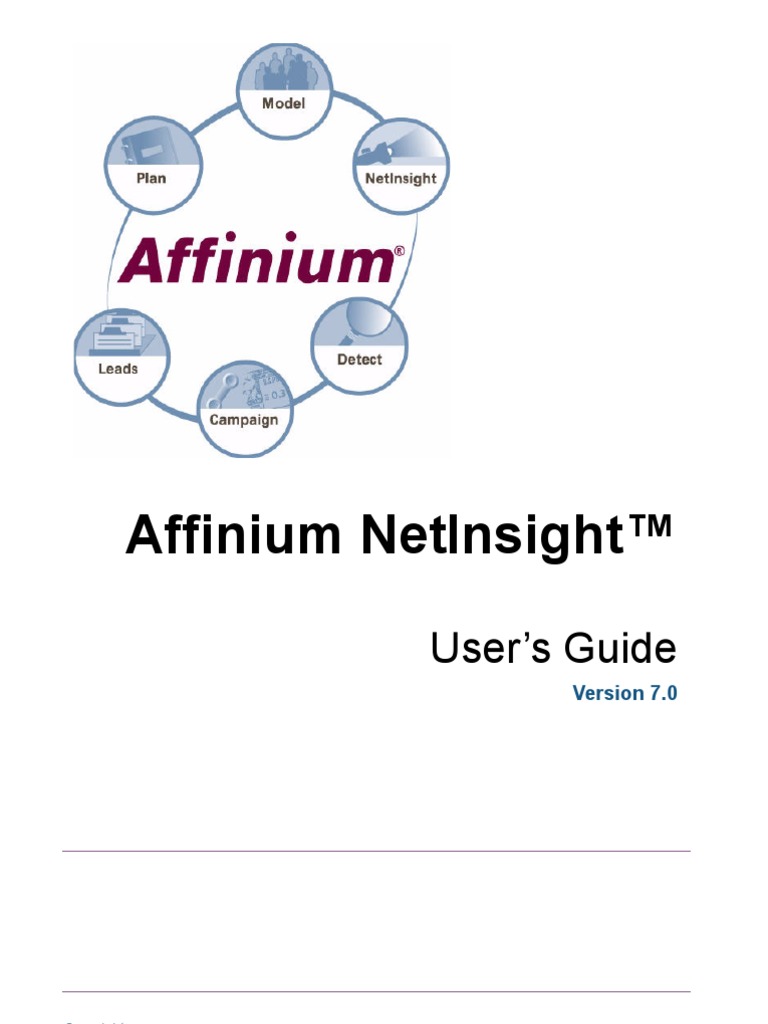 Aff in I Um Net Insight 70 User Guide | PDF | Search Engine Optimization | Http Cookie