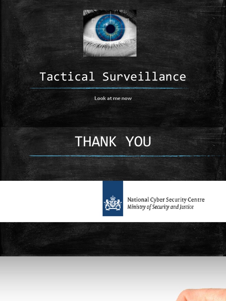 Tactical Surveillance: Look at Me Now! | PDF | Surveillance | Digital ...