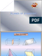 Planes of Symmetry in 3D Shapes | PDF | Shape | Geometric Objects