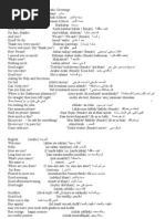 English Arabic Conversation | PDF | Semitic Words And Phrases ...