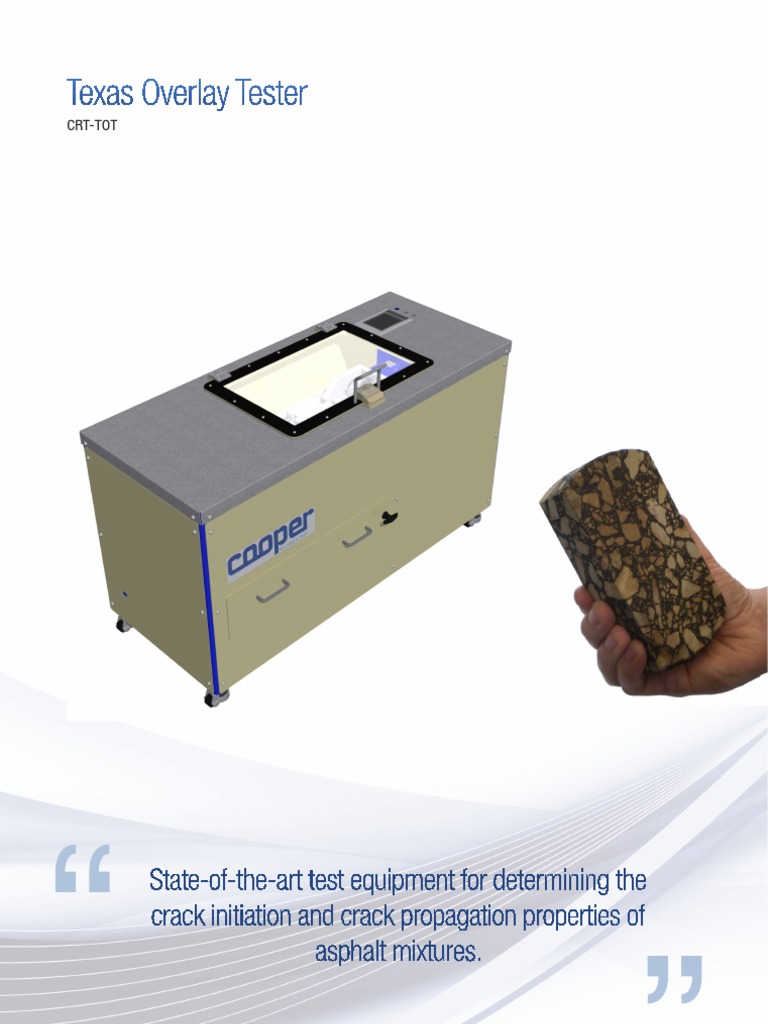 Texas Overlay Tester | Fracture | Asphalt