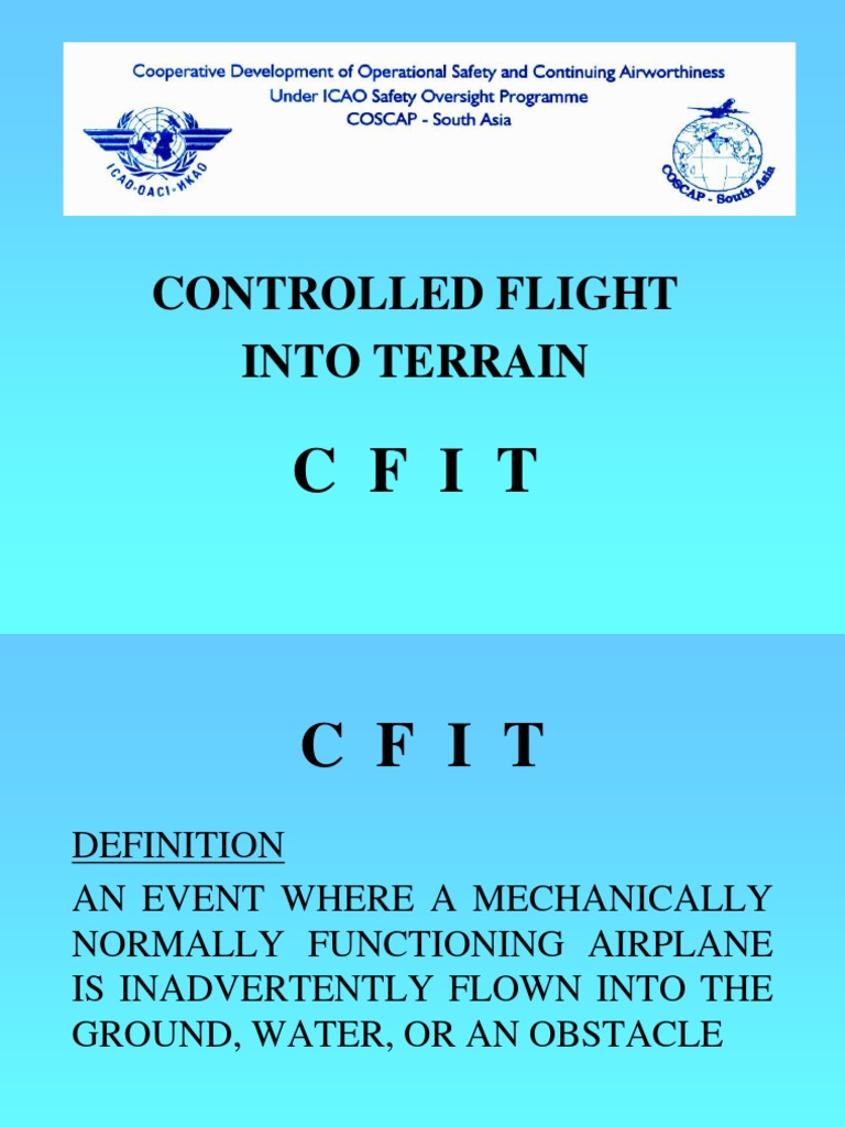 CFIT | PDF | Aviation Accidents And Incidents | Aerospace