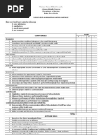 Staff Nurse Evaluation Form | PDF | Nursing | Patient