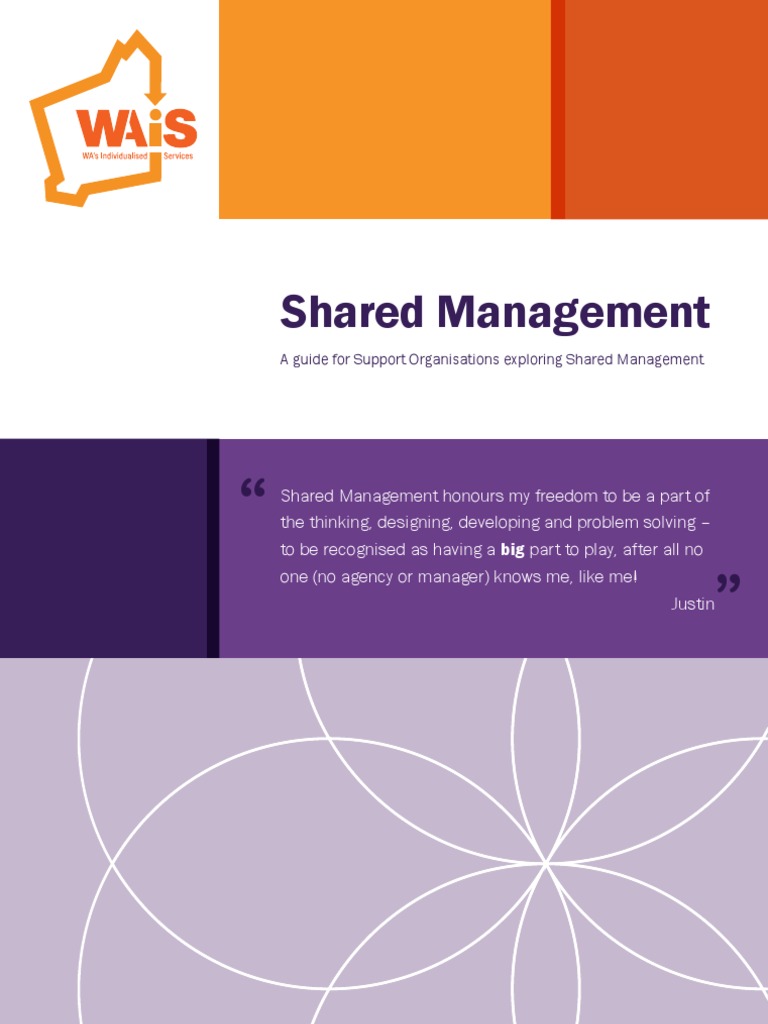 Shared Management: A Guide For Support Organisations Exploring Shared ...
