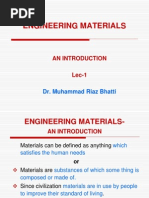 Types of Engineering Materials | PDF | Metals | Steel