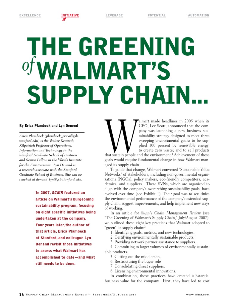 Walmart | Walmart | Sustainability