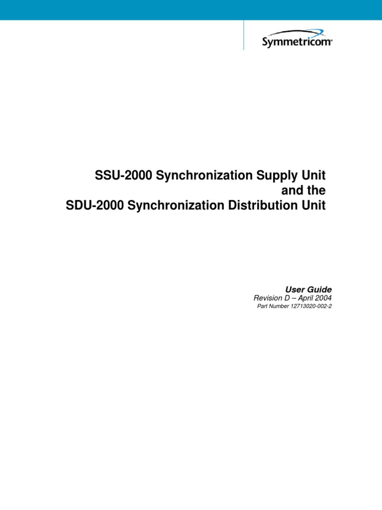 SSU Guide | PDF | Electronics | Manufactured Goods