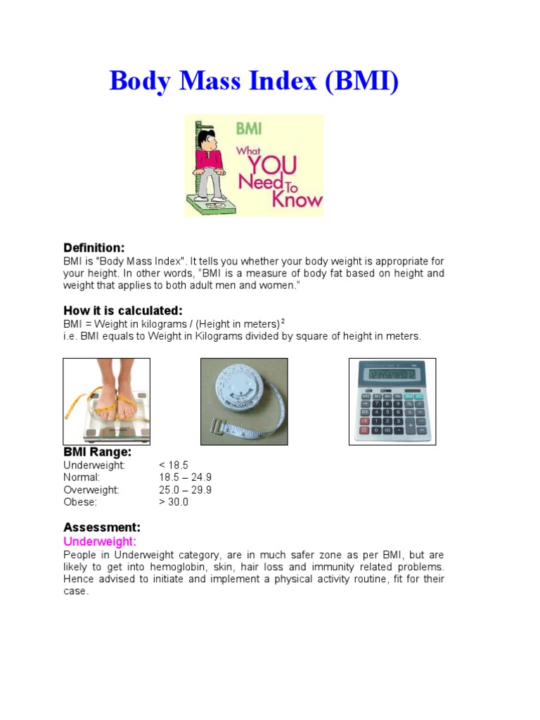 Understanding BMI and Health Risks | PDF | Lifestyle