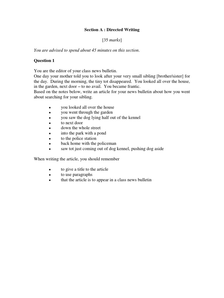 SPM Essay - Article | PDF | Poetry | General Fiction
