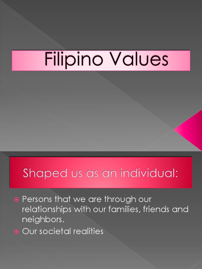 Filipino Values | PDF | Altruism | Common Good