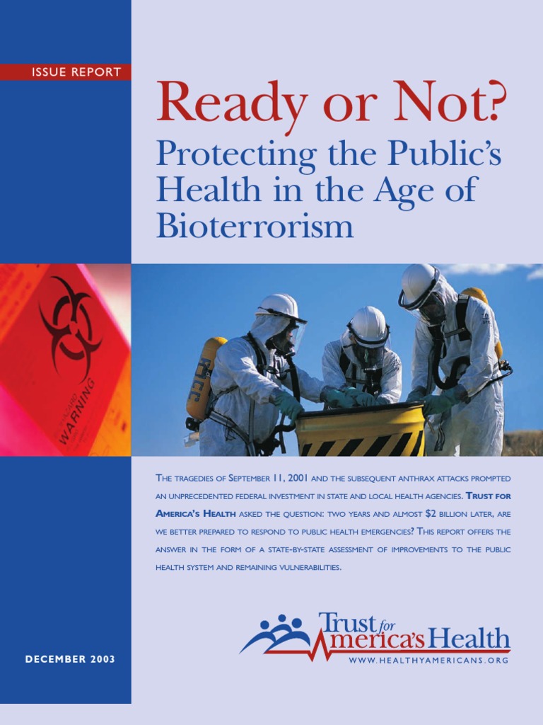 Bioterrorism | PDF | Centers For Disease Control And Prevention ...