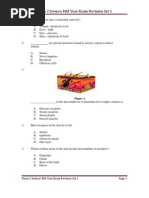 Science Form 2 Paper 1 Exam Question | PDF | Rainforest | Skin