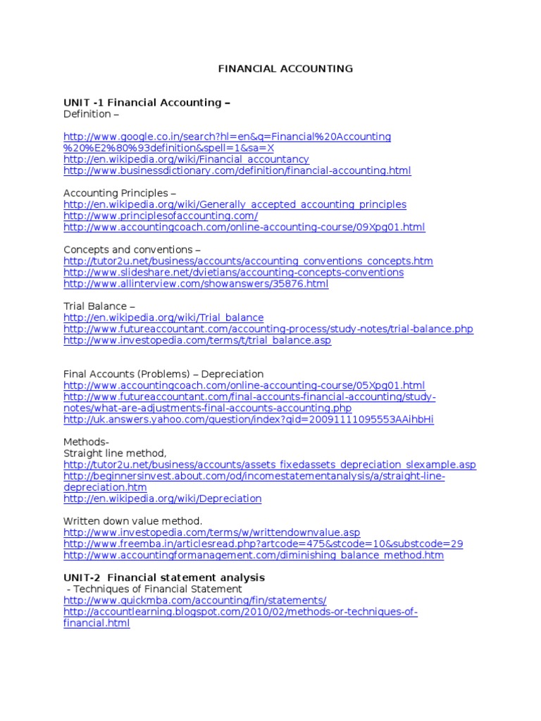 Financial Accounting | PDF | Financial Accounting | Cash Flow Statement